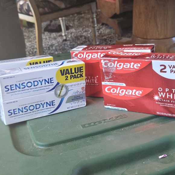 Other | 8 Packs Of Toothpaste | Poshmark